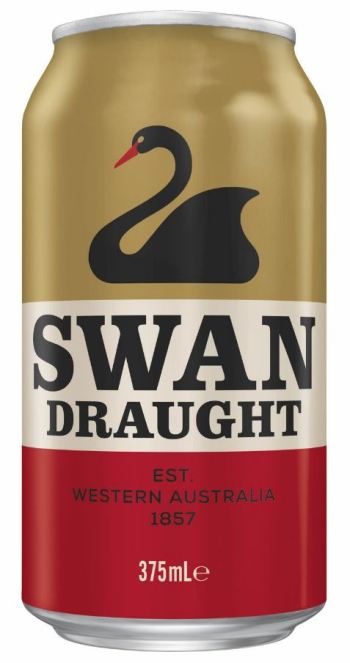 Swan Draught 375ml Can | Beer from Australia
